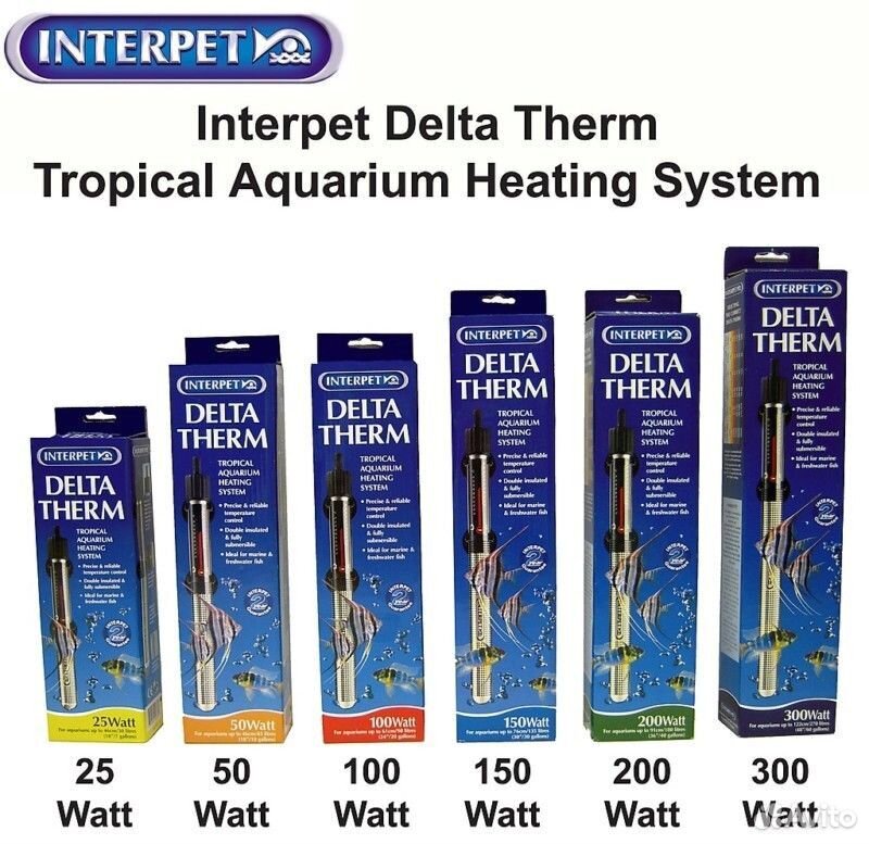 Нагреватель interpet delta therm 150 W