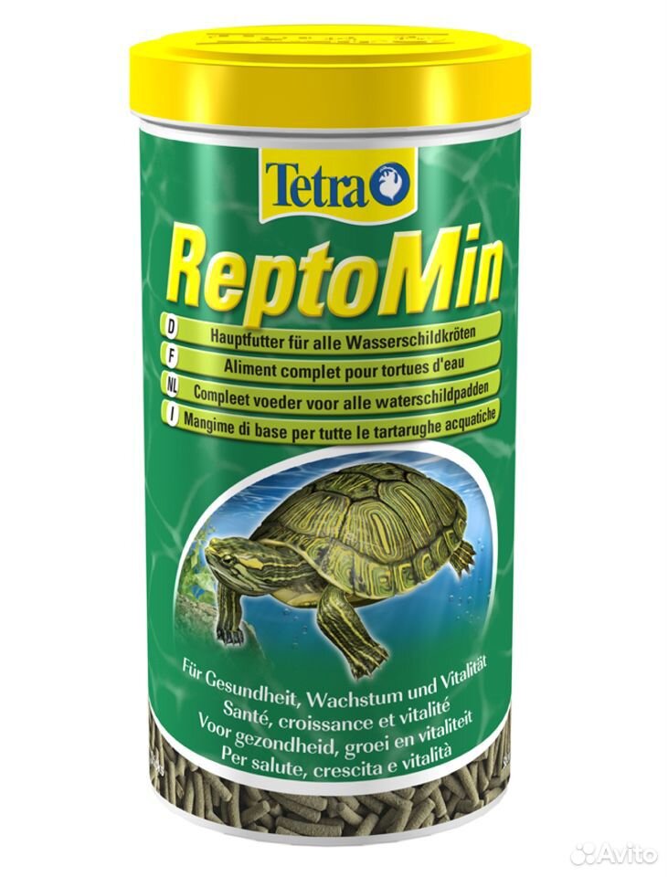 Корм для водных черепах Tetra reptomin sticks 500