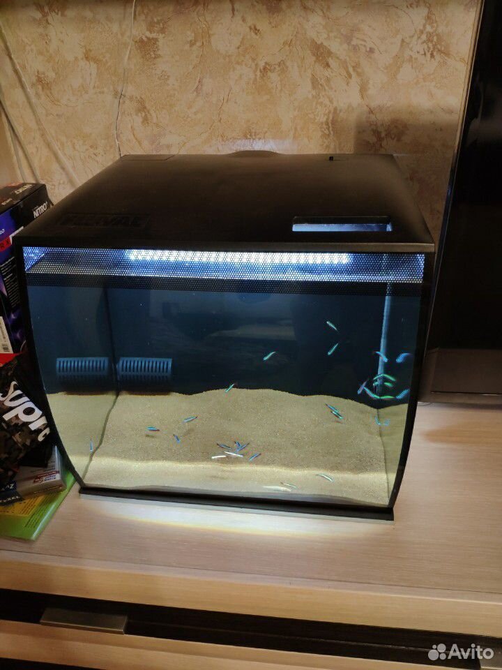 Аквариум Fluval Flex 57 л, с изогнутым стеклом