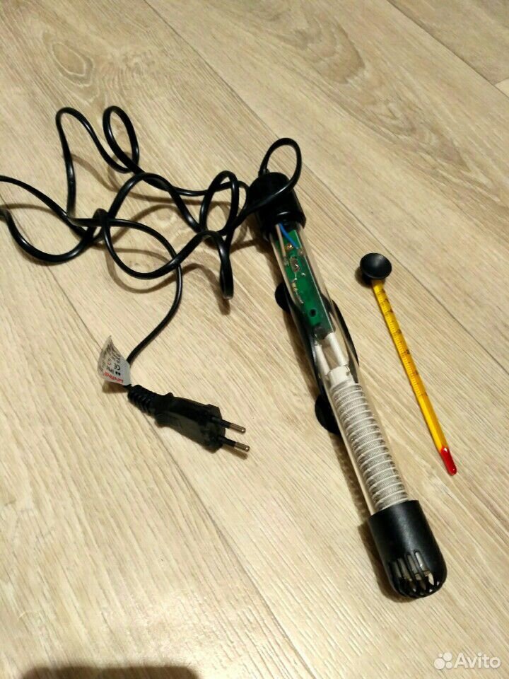 Нагреватель и термометр для аквариума