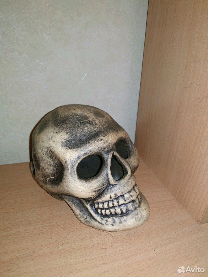 Декор для аквариума (череп)
