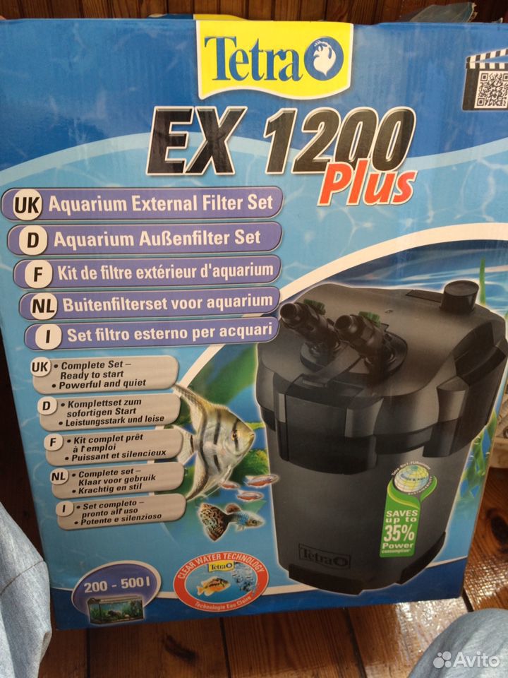 Фильтр внешний Tetra EX 1200 Plus, 1200л/ч