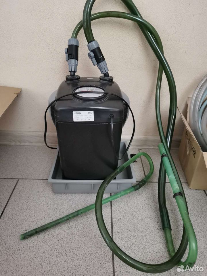 Фильтр внешний для аквариума jebo 835 1000 л/ч