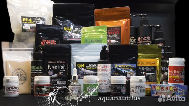 Корма минерары Всё для содержания креветок