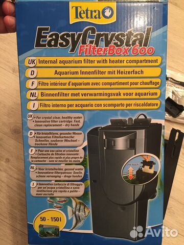 Внутренний фильтр Tetra EasyCrystal FilterBox 600