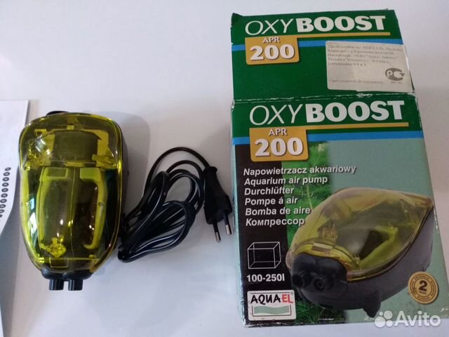 Компрессор аквариумный oxyboost APR 200